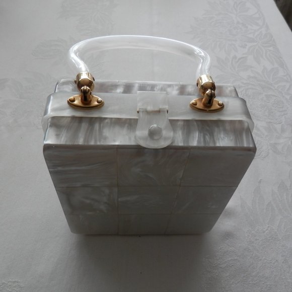 Stylecraft Miami | Bags | 95s Stylecraft Miami Lucite Handbag Made In ...